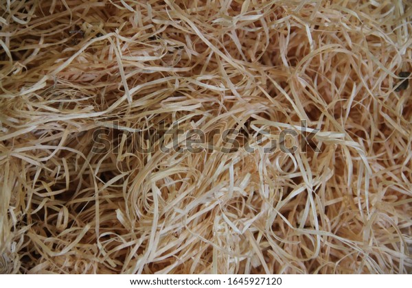 Natural Stuffing Padding Straw Texture Stock Photo (Edit Now) 1645927120