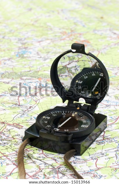 Navigation Compass Map Stock Photo 15013966 | Shutterstock