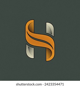 Shd Letters Monogram Style Logo Sleek AI-generated image 2469792077 ...