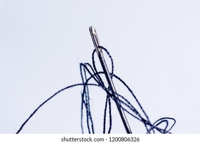 Needle Black Thread Stock Photo 1200806326 | Shutterstock