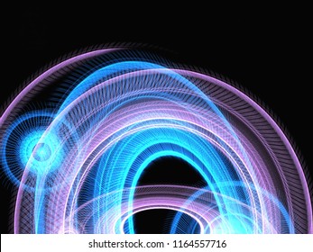 Neon Circle Patterns Stock Photo 1164557716 | Shutterstock