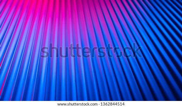 Neon Wall Empty Blank Background Blue Stock Photo (Edit Now) 1362844514