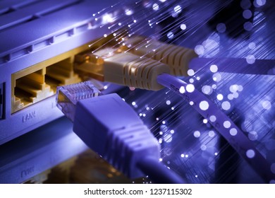 Net Cable Connection Optic Fiber Stock Photo 1237115302 | Shutterstock