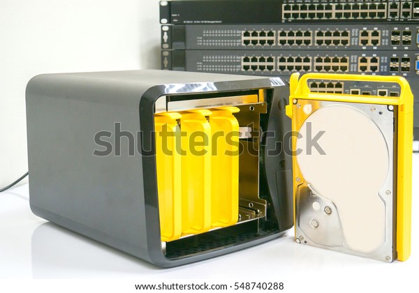 Network Attached Storage Nas Stock Photo 548740288 | Shutterstock