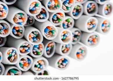 Network Cable Electrical Wire Information Technology Stock Photo ...