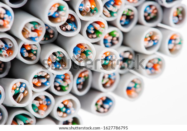 Network Cable Electrical Wire Information Technology Stock Photo ...