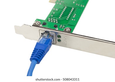 Network Card Network Cable Plug On Stock Photo 508043311 | Shutterstock