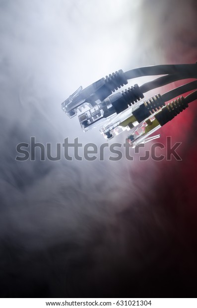 Network Switch Ethernet Cables Symbol Global Stock Photo 631021304 ...