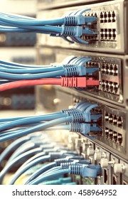 Network Switch Ethernet Cablesdata Center ConceptẢnh có sẵn458964952 ...