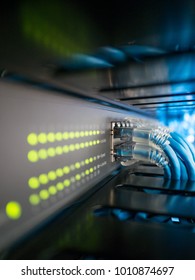 Network Switch Hub Network Ethernet Cables Stock Photo 1010874697 ...