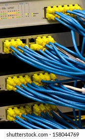 Network Switch Utp Ethernet Cables Stock Photo (Edit Now) 158044769