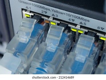 Network Switch Utp Ethernet Cables Stock Photo 212414689 | Shutterstock