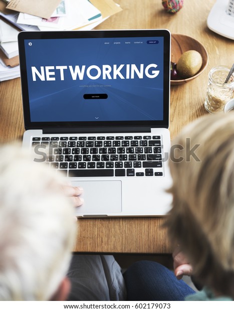 Networking Internet System Connection Computer Stock Photo 602179073 ...