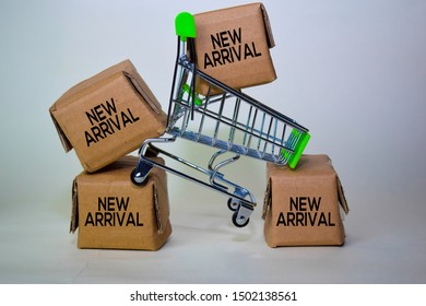 598 New Arrival Cart Images, Stock Photos & Vectors | Shutterstock