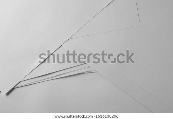 New Blank Paper Sheets Stack Background 스톡 사진 1616138206 | Shutterstock