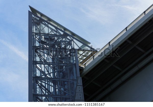 New Modern Mine Passenger Elevator Made Stock Photo 1151385167 ...