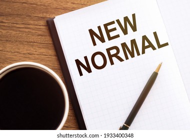 New Normal Text On Notepad On Stock Photo 1933400348 | Shutterstock