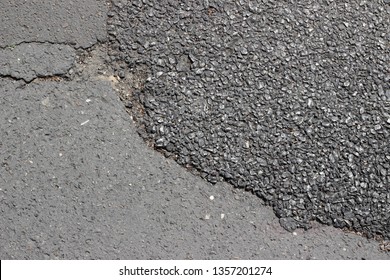 New Old Asphalt Surface Patch City Stock Photo 1357201274 | Shutterstock