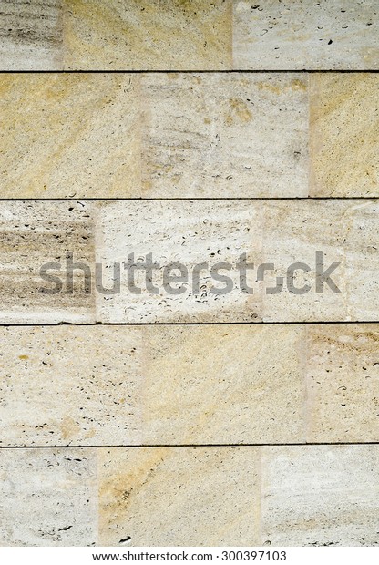 New Stone Cladding Plates On Wall Stock Photo 300397103 | Shutterstock