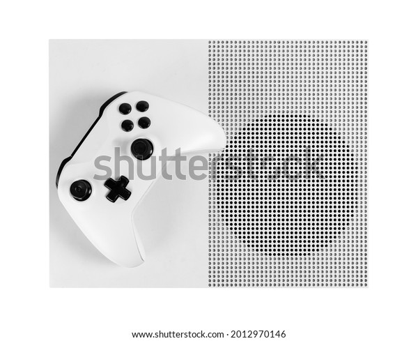Next Gen Video Game Controller Console Stock Photo 2012970146 ...