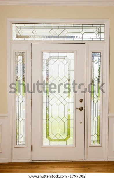 Nice Front Door Interior View Stock Photo (Edit Now) 1797982