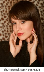 Nice Model Pretty Face Stock Photo 34675204 | Shutterstock