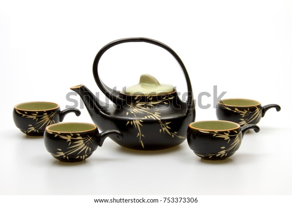 Nice Tea Pot Set Stock Photo (Edit Now) 753373306