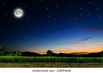 Night Background Elements This Image Furnished Stock Photo 218293648 ...