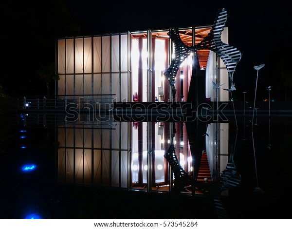 Night Building Inverted Stock Photo 573545284 | Shutterstock