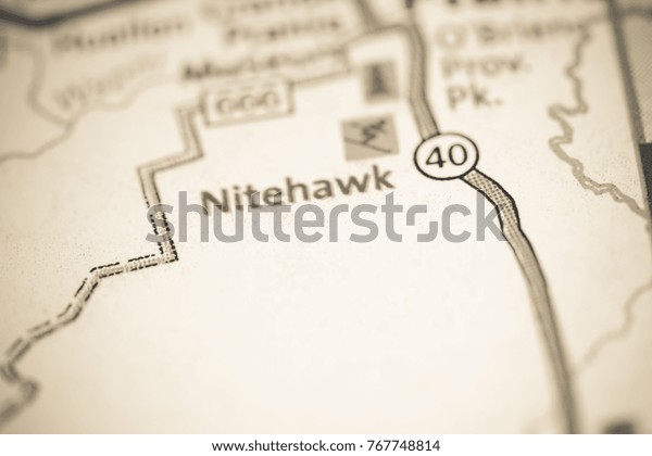 Nitehawk Canada On Map Stock Photo 767748814 | Shutterstock