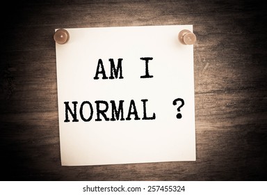 Normal Concept Stock Photo 257455324 | Shutterstock