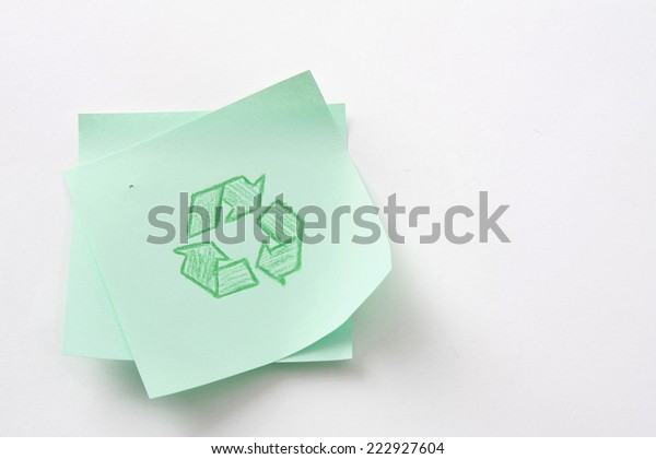 Note Reduce Reuse Recycle Stock Photo 222927604 | Shutterstock