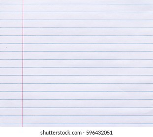 Notebook Lined Paper Background Stock Photo 1256041885 | Shutterstock