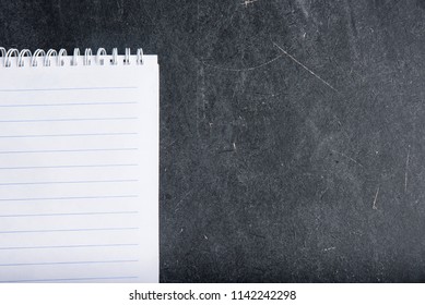 Notebook On Left Side Frame On Stock Photo 1142242298 | Shutterstock