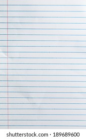 Notebook Paper Background Stock Photo 189689600 | Shutterstock