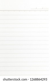 Notebook Paper Lines Write Stock Photo 1268864293 | Shutterstock
