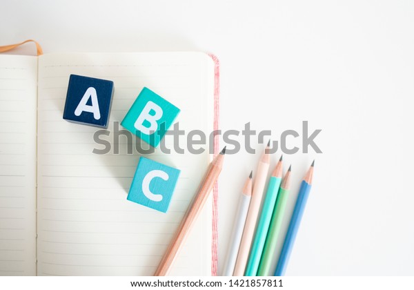 Notebook Study Education Learn Lesson Stock Photo (Edit Now) 1421857811