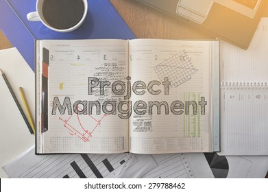Notebook Text Inside Franchise On Table Stock Photo 279787985 ...