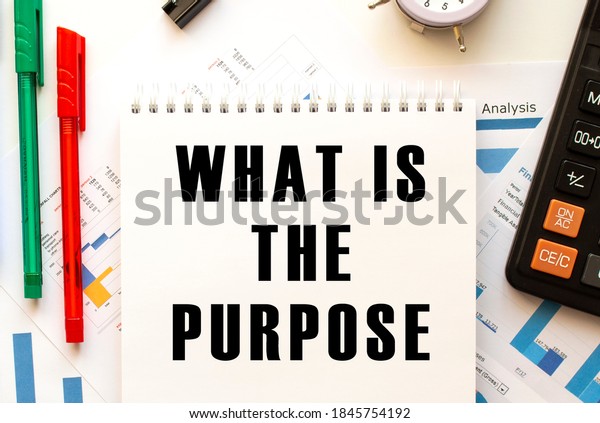 Notepad Text What Purpose On Color Stock Photo 1845754192 | Shutterstock