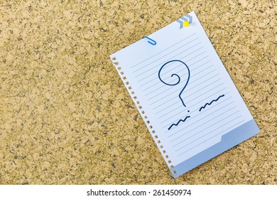 Notes Question Marks Stock Photo 261450974 | Shutterstock