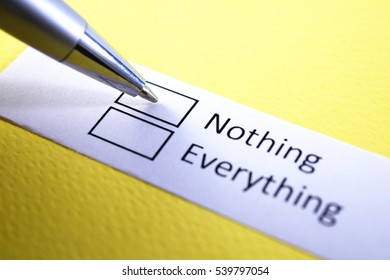 Nothing Nothing Stock Photo 539797054 | Shutterstock