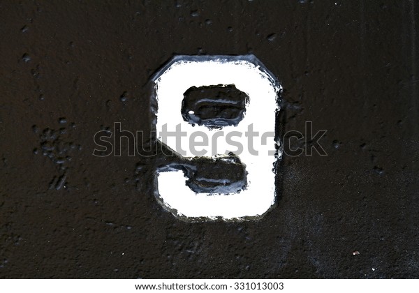 Number Background Black Number Stock Photo 331013003 | Shutterstock