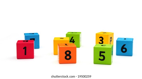 Number Bricks Stock Photo 19500259 | Shutterstock