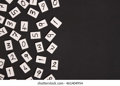 Number Empty Background Stock Photo (Edit Now) 461404954