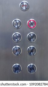 Number Floor Elevator Button Panel Select Stock Photo 1092082784 ...