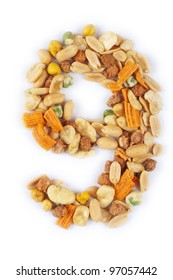 Number Made Nuts Stock Photo 97057442 | Shutterstock