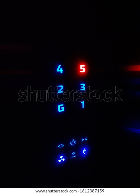Number Panel Elevator 5 Number Highlighted Stock Photo 1612387159 ...