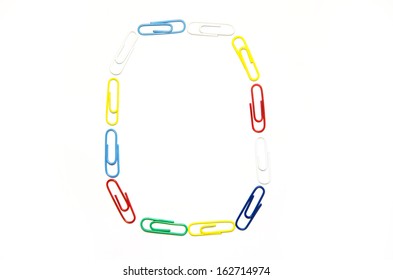 Number Zero 0 O Colored Paper Stock Photo 162714974 | Shutterstock