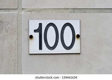 391 House number 100 Images, Stock Photos & Vectors | Shutterstock
