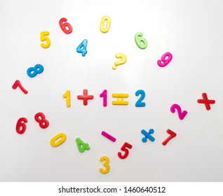 Numbers Example On White Background Stock Photo 1460640512 | Shutterstock